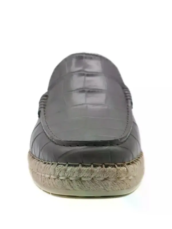 TOD'S Leather Espadrilles