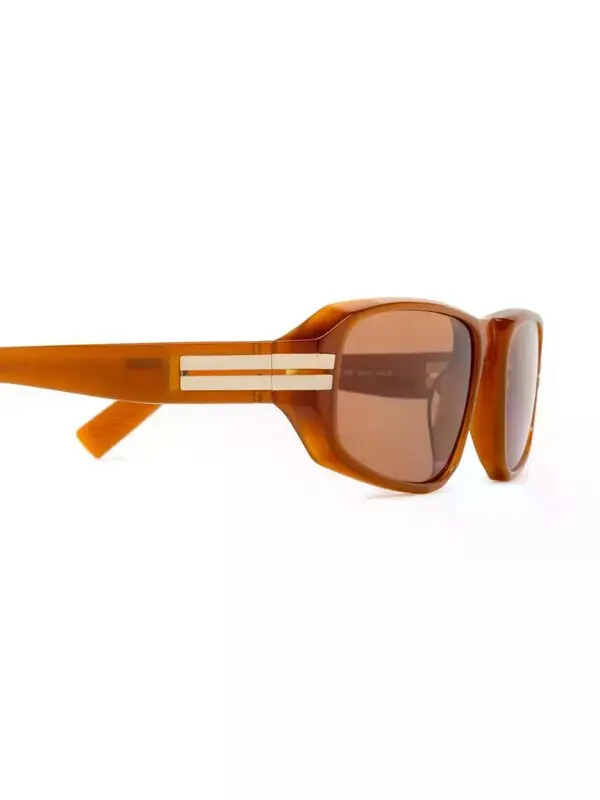 Zegna Oval-frame Sunglasses