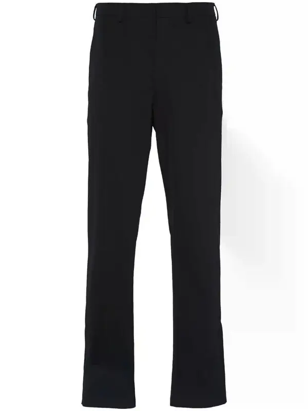 Prada Triangle Logo Straight-leg Trousers