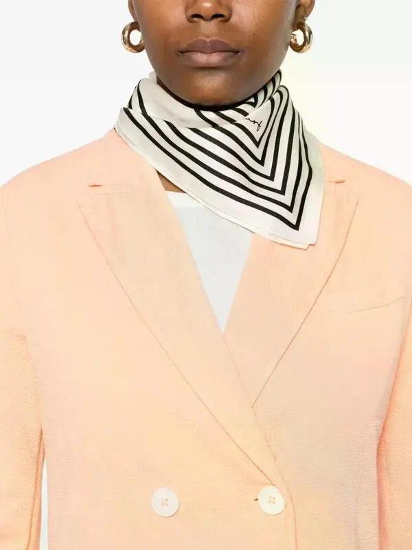 CIRCOLO 1901 Double-breasted Blazer - Orange