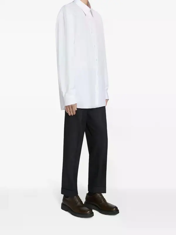 Dries Van Noten Long-sleeve Cotton Shirt