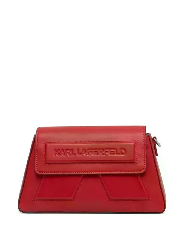 Karl Lagerfeld Ikon K Shoulder Bag - Red