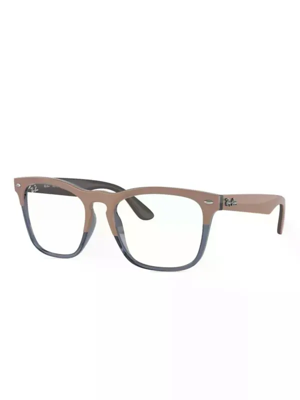 Ray-ban Vista Square-frame Glasses - Neutrals