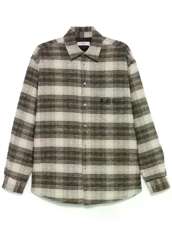 Martine Rose Check-pattern Overshirt