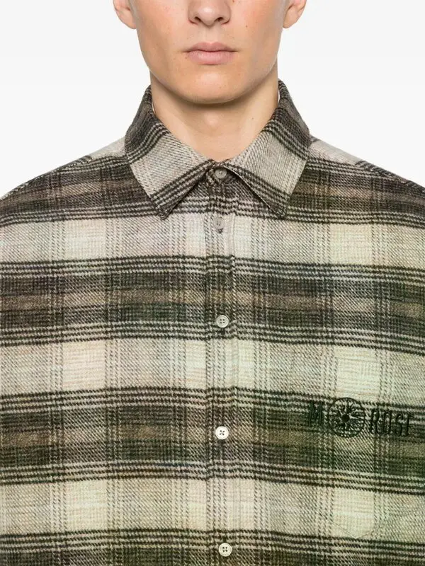 Martine Rose Check-pattern Overshirt