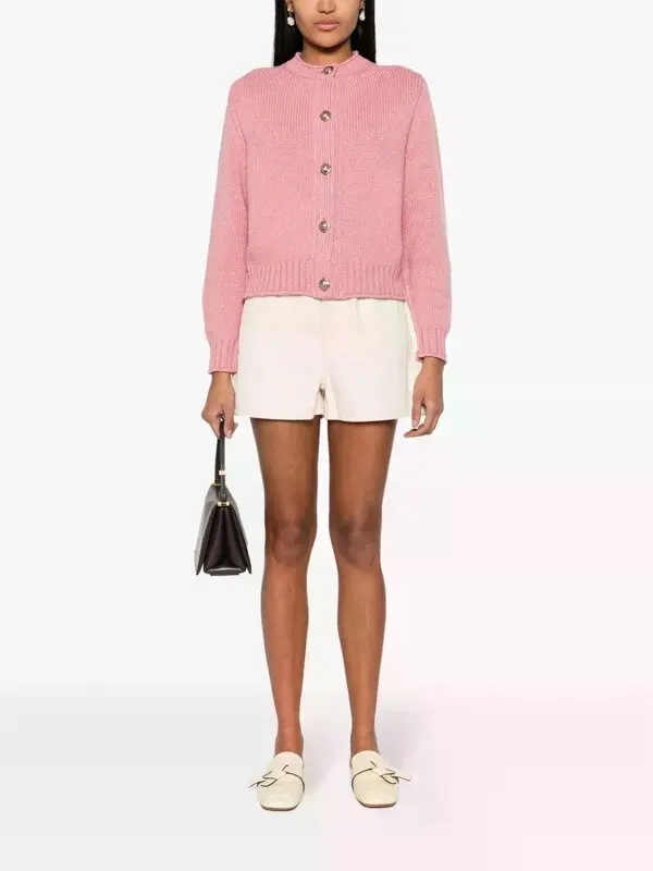 BARRIE Long-sleeve Cashmere Cardigan