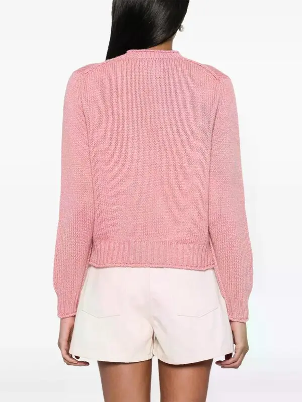 BARRIE Long-sleeve Cashmere Cardigan