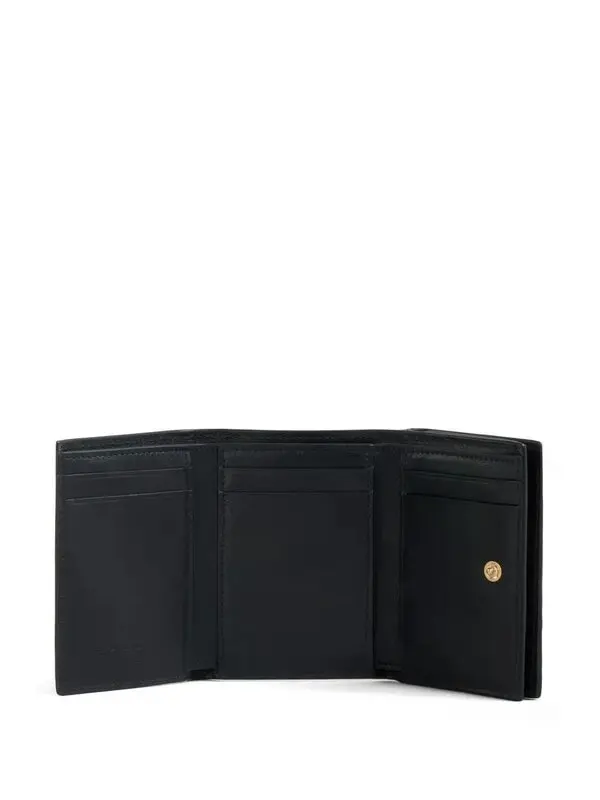 Marni Logo-embroidered Leather Wallet