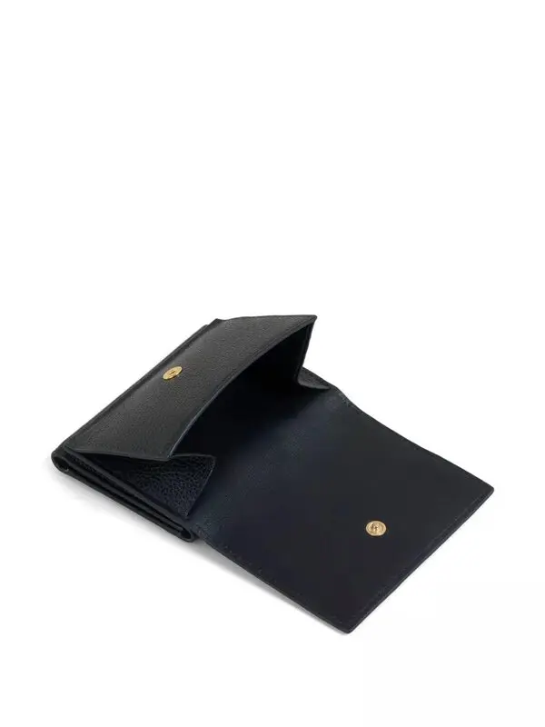 Marni Logo-embroidered Leather Wallet
