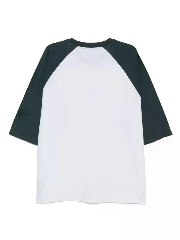 FIVE CM Embroidered T-shirt - Blue