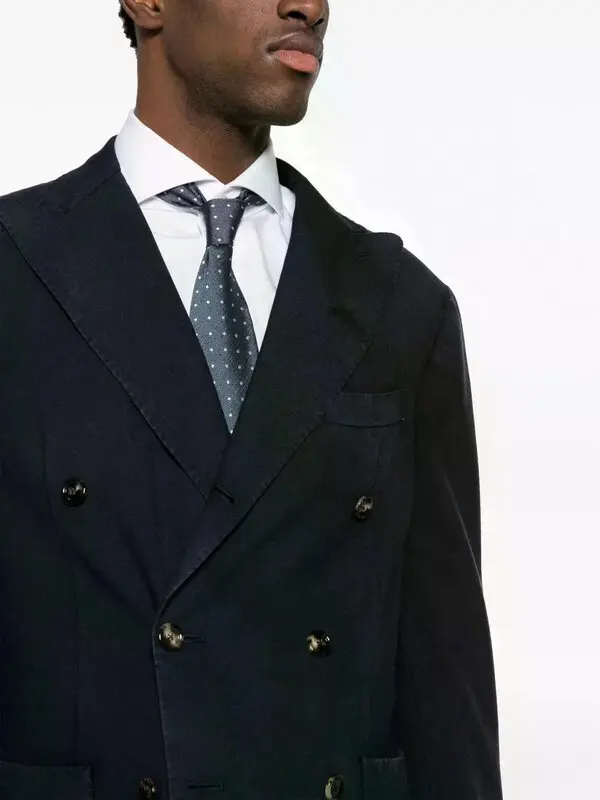 DELL'OGLIO Double-breasted Wool Suit