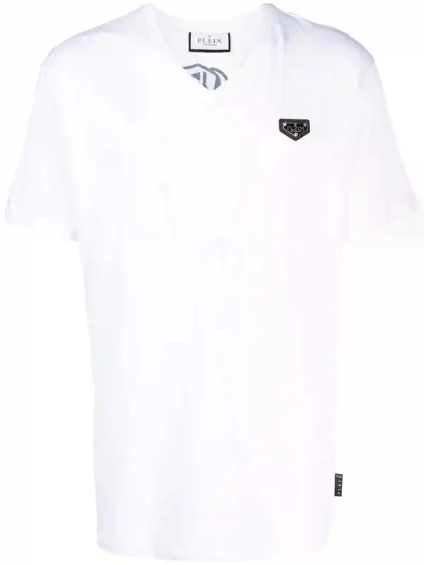 Philipp Plein No Limits Rhinestone-embellished T-shirt - White