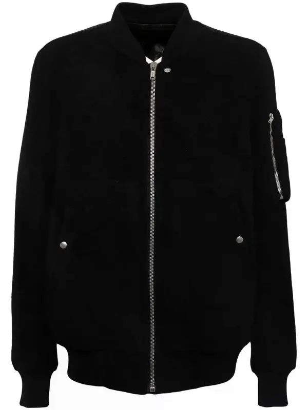 Rick Owens Classic Flight Jacket - Black