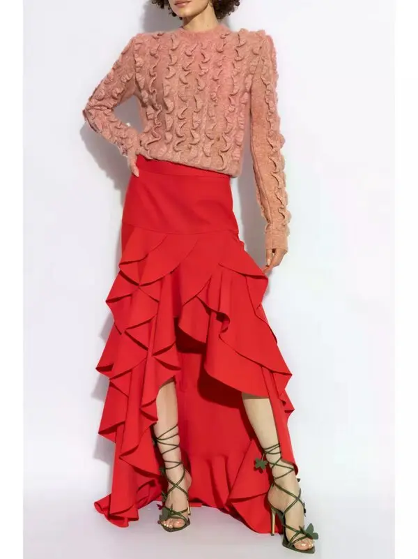Moschino Plaque Sweater - Pink