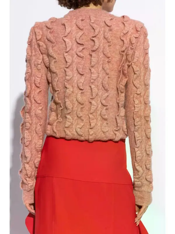 Moschino Plaque Sweater - Pink