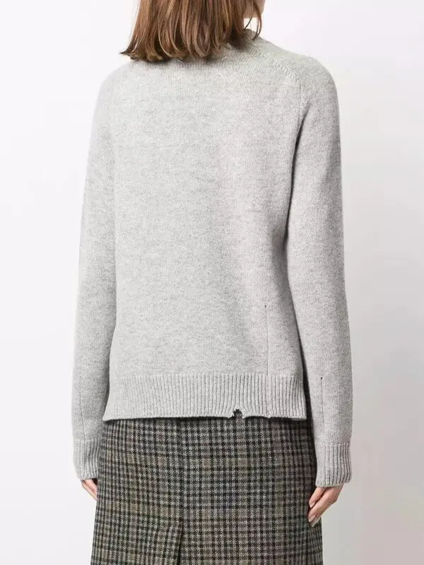 MAISON MARGIELA Distressed Side-slit Jumper