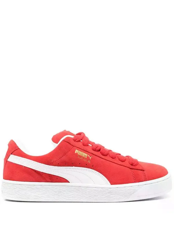 PUMA Suede Xl Logo-print Sneakers - Red