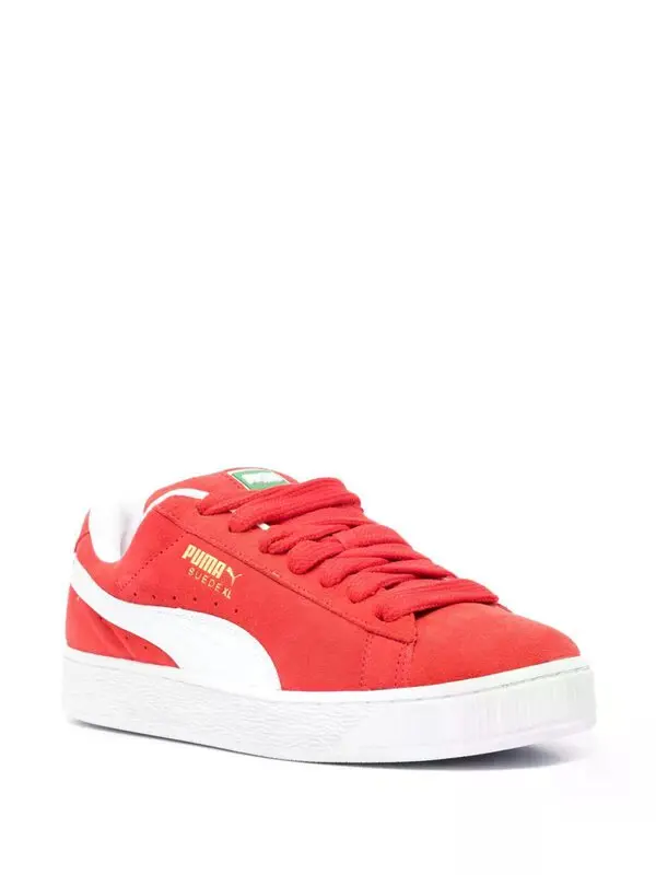 PUMA Suede Xl Logo-print Sneakers - Red