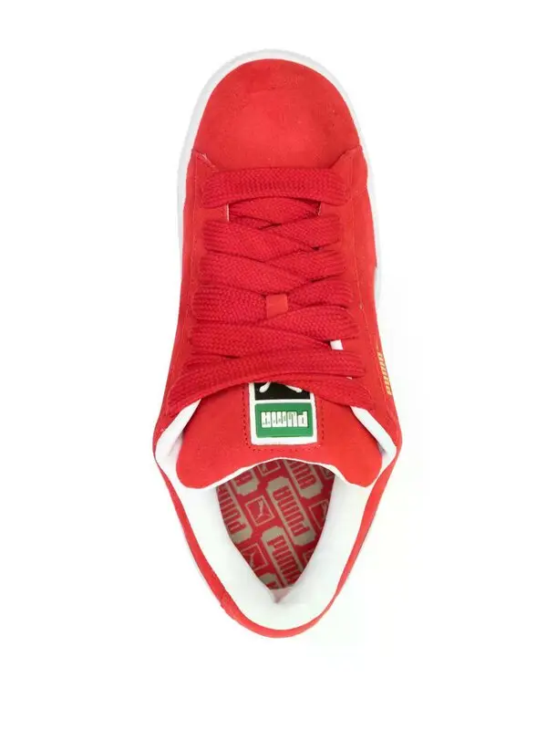 PUMA Suede Xl Logo-print Sneakers - Red