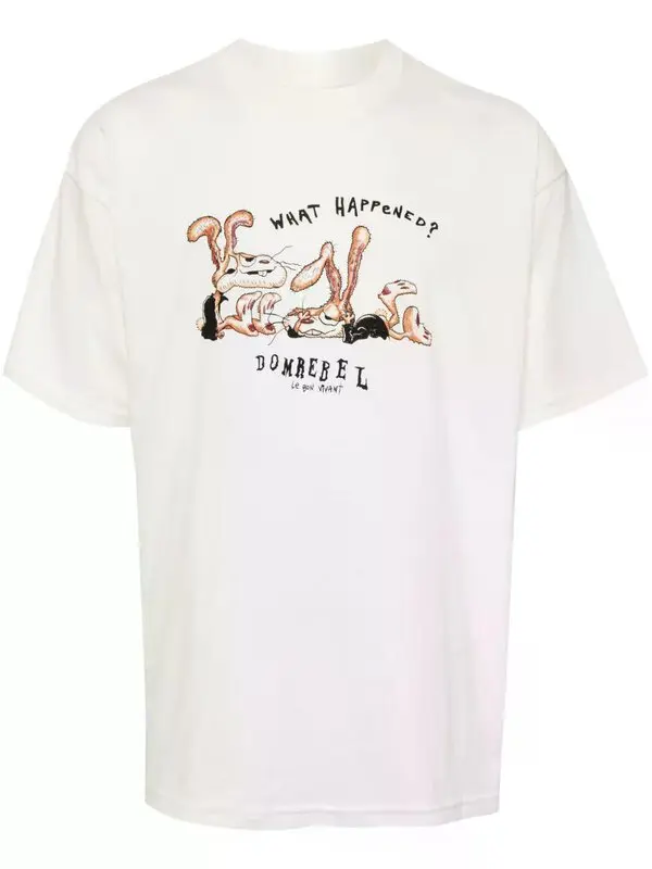 DOMREBEL Forget T-shirt - Neutrals