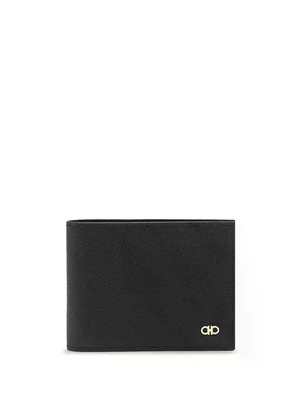 FERRAGAMO Gancini Wallet - Black