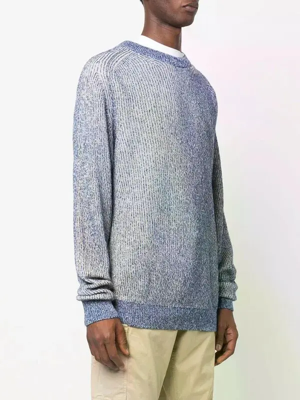 Woolrich Melange-knit Round-neck Jumper