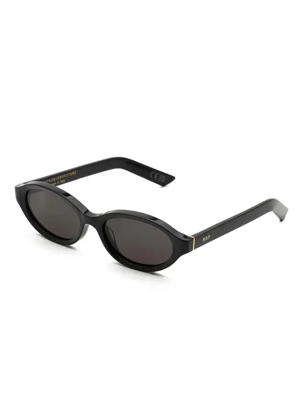 RETROSUPERFUTURE Parola Oval-frame Sunglasses - Black
