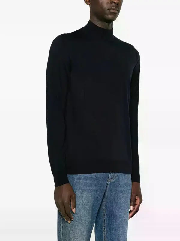 DRUMOHR High-neck Wool Jumper