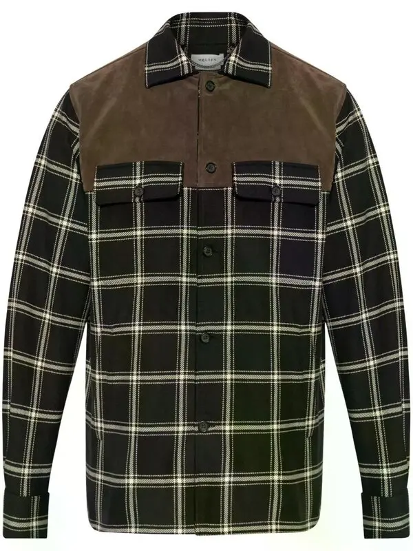 Alexander McQueen Checked Shirt