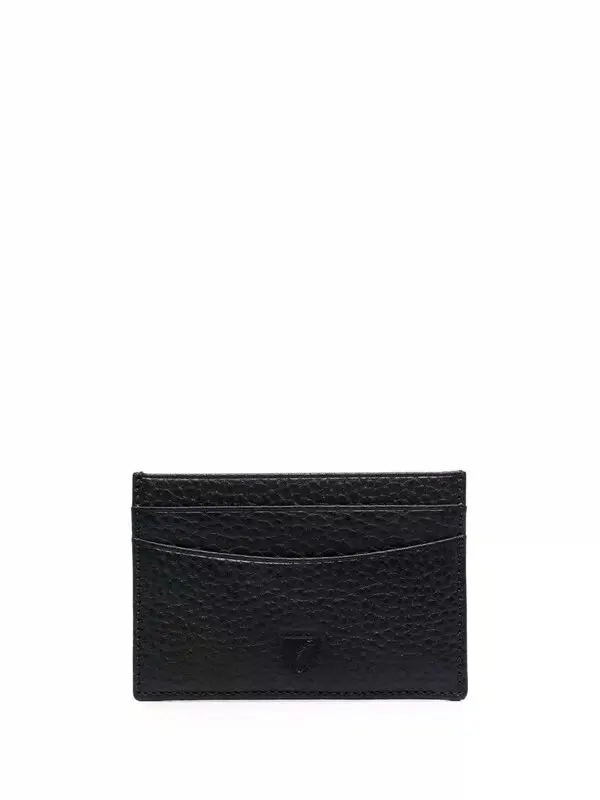 ASPINAL OF LONDON Grained Leather Cardholder - Black