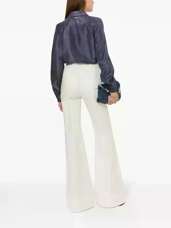 Alberta Ferretti Logo-plaque Shirt