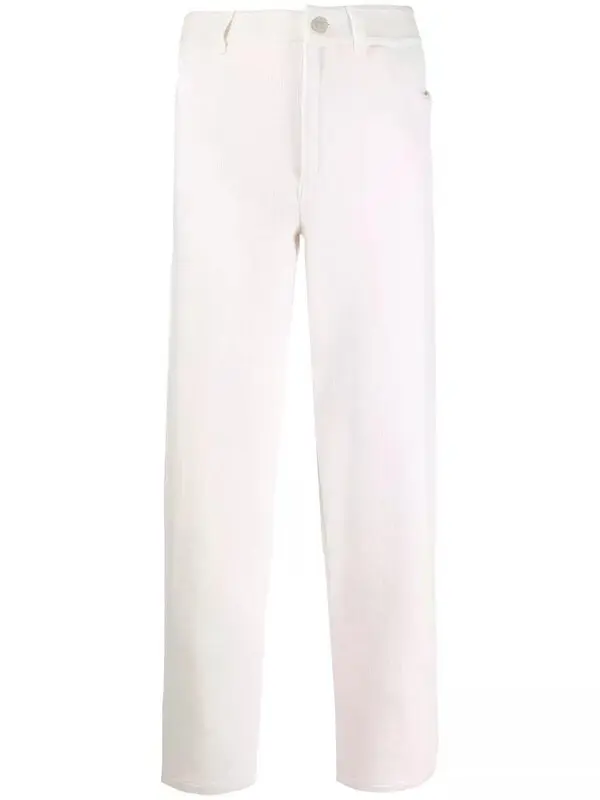 BARRIE High-rise Straight-leg Trousers