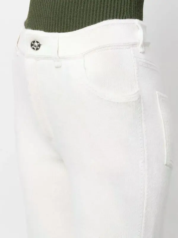 BARRIE High-rise Straight-leg Trousers
