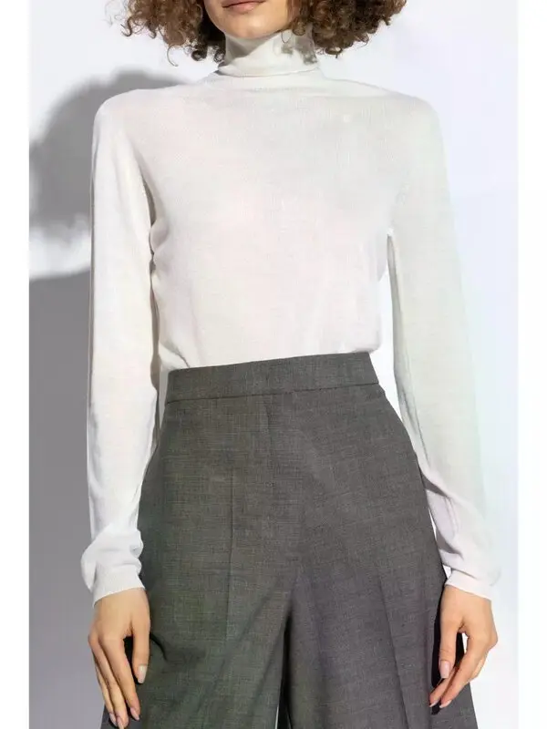 Fabiana Filippi Roll-neck Cashmere-silk Blend Sweater