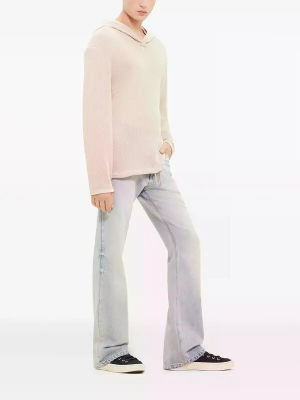COURREGES Logo-patch Mesh Jumper