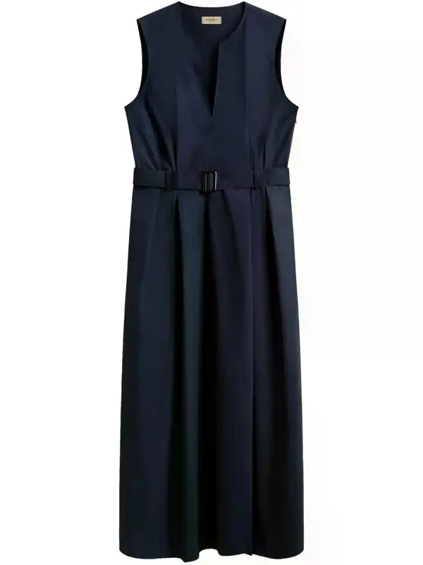 Woolrich Belted Midi Dress