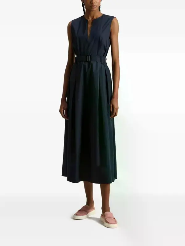 Woolrich Belted Midi Dress