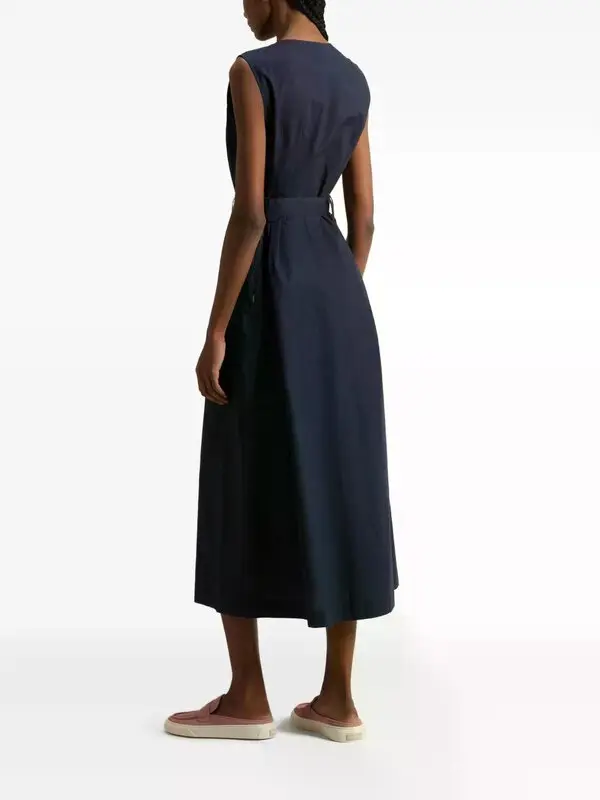 Woolrich Belted Midi Dress