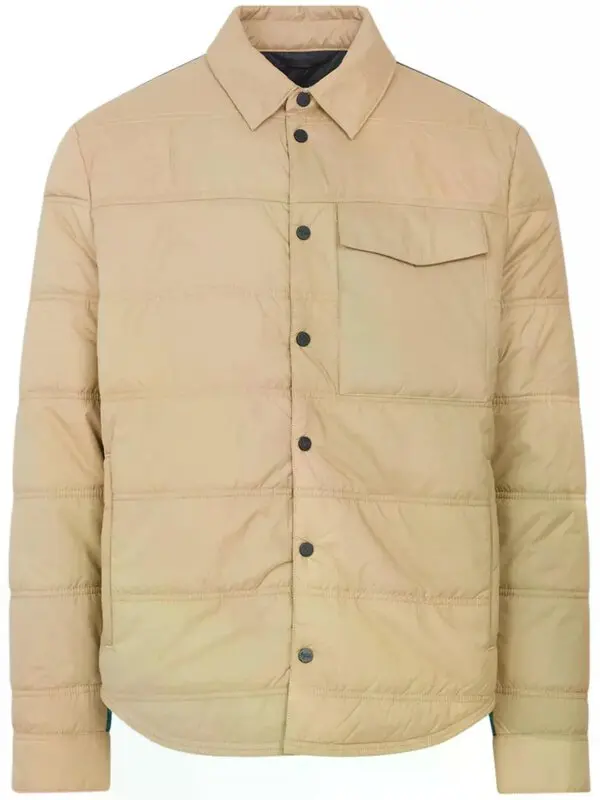 Aztech Mountain Loge Peak Quilted Shirt Jacket - Neutrals