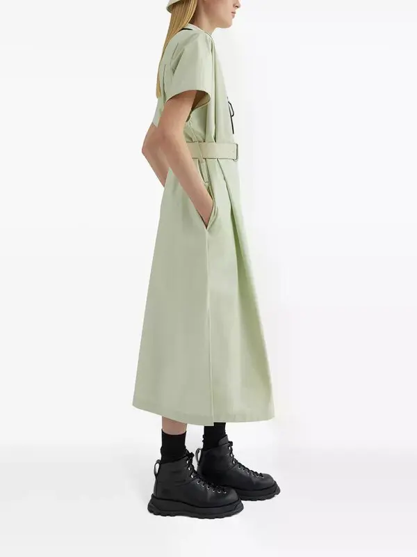JIL SANDER Belted Midi Dress