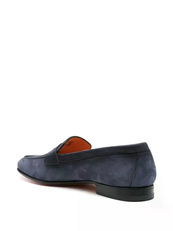 Santoni Penny Loafers - Blue