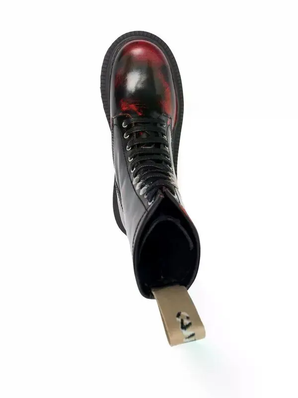 Camper Eki Chunky-sole Lace-up Boots - Black