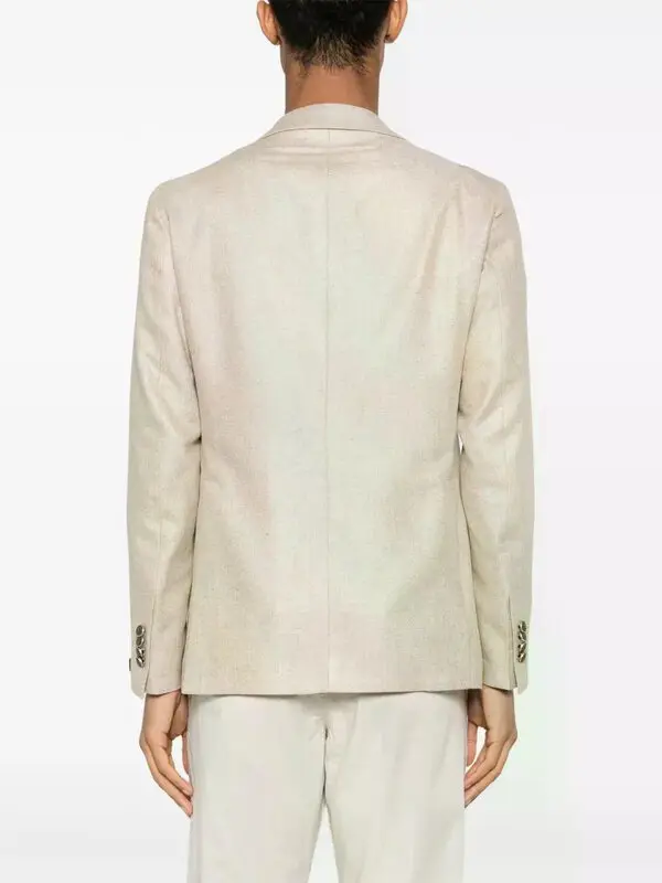 Tagliatore Single-breasted Silk Blazer