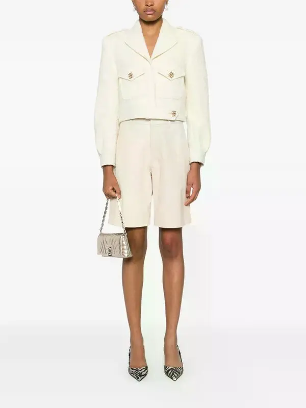 Givenchy Cropped Tweed Jacket