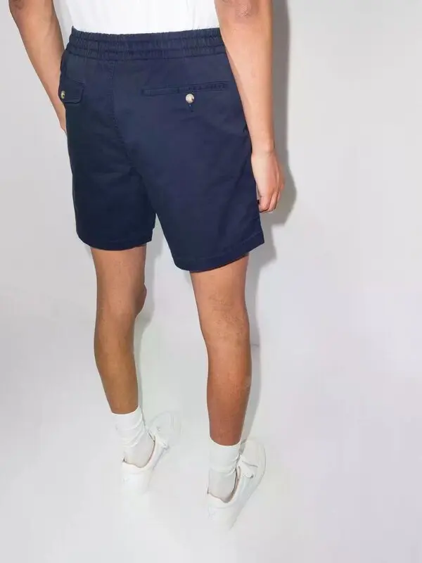 Polo Ralph Lauren Elasticated Waistband Deck Shorts - Blue