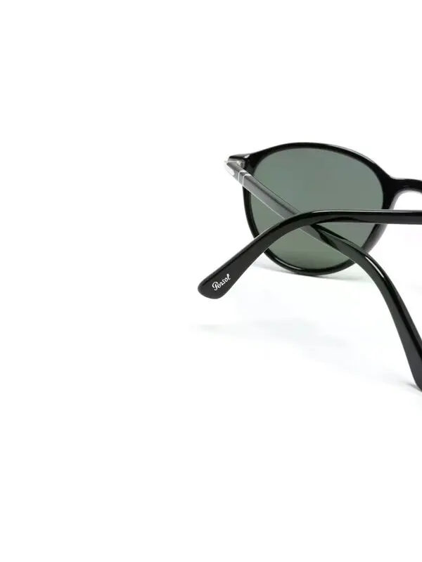 Persol Round Frame Sunglasses - Black