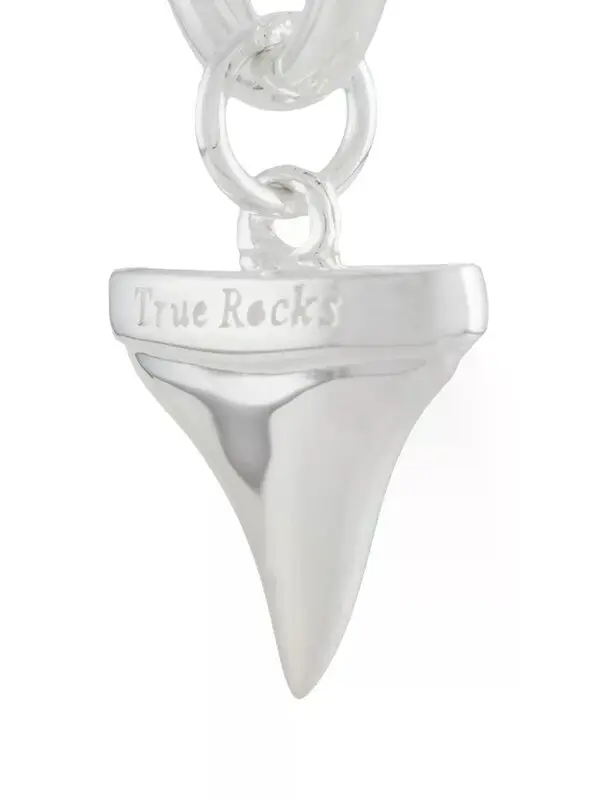 TRUE ROCKS Shark Tooth Single Earring - Silver
