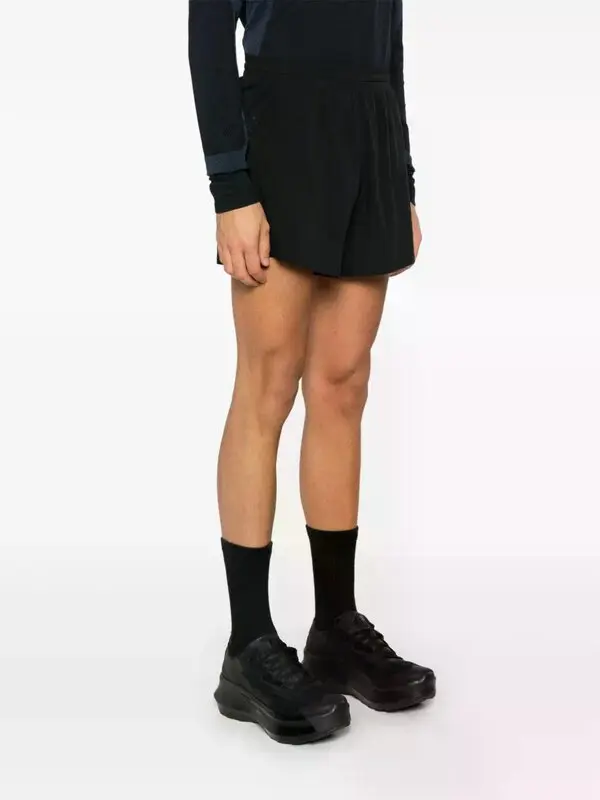 Y3 Perforated-design Shorts