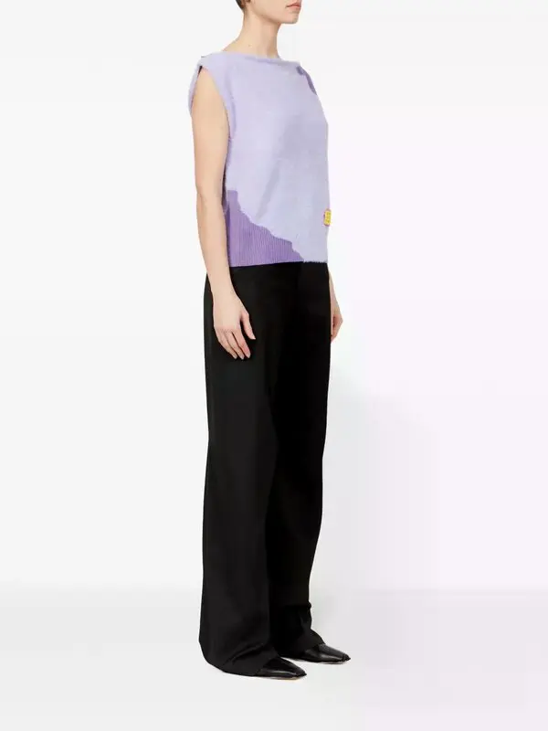 MAISON MARGIELA Boat-neck Sleeveless Top