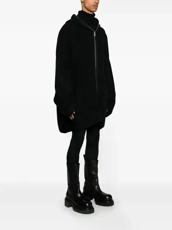 Rick Owens Drop-shoulder Hooded Jacket